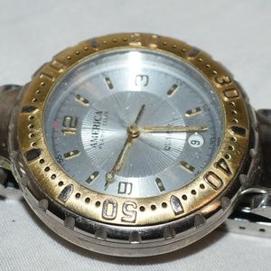 Perry Ellis | Accessories | Vintage Tt Ss Perry Ellis America Watch W ...